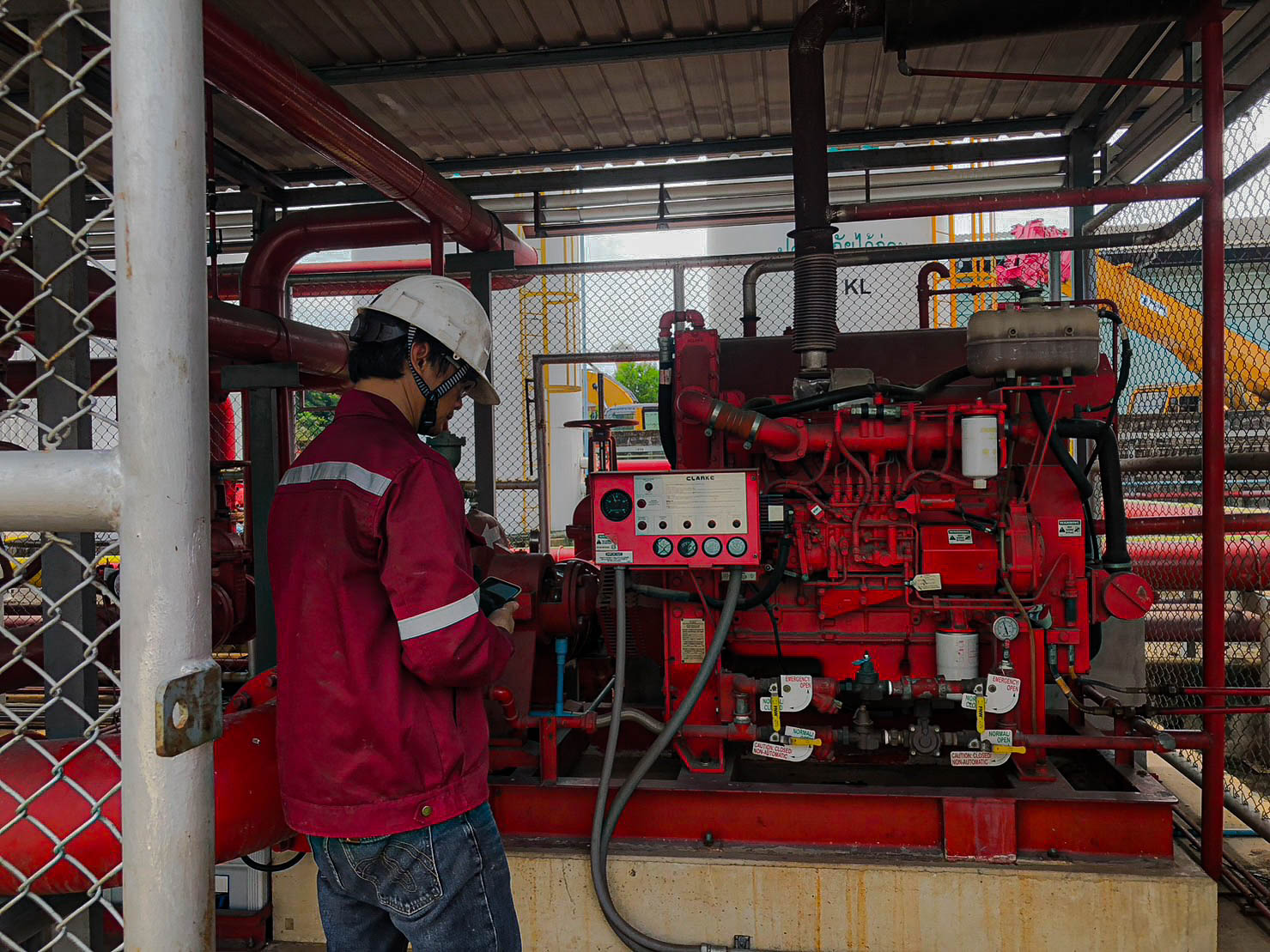 ตรวจสอบรับรองความปลอดภัยระบบปั๊มน้ำดับเพลิง – Senate Engineering