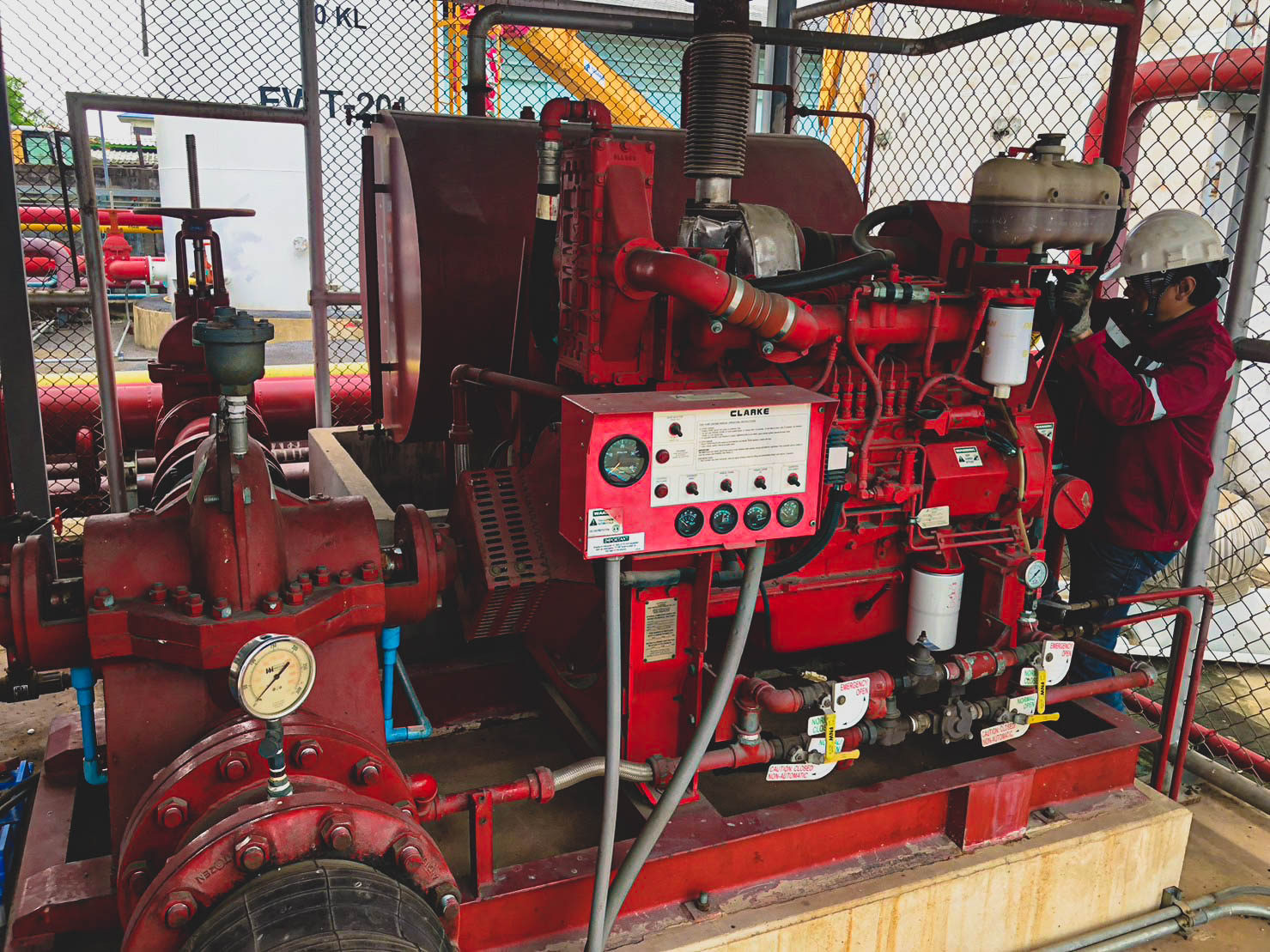 ตรวจสอบระบบปั๊มน้ำดับเพลิง ประจำปี 2566 – Senate Engineering