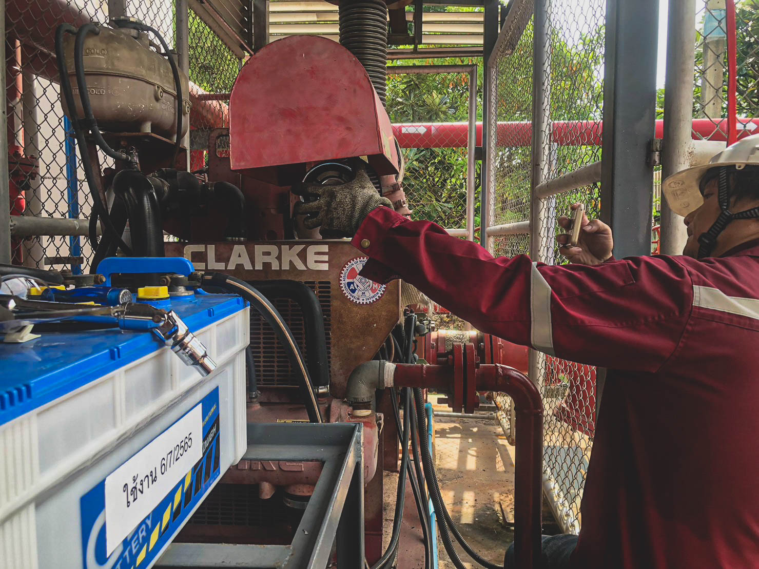 ตรวจสอบระบบปั๊มน้ำดับเพลิง ประจำปี 2566 – Senate Engineering